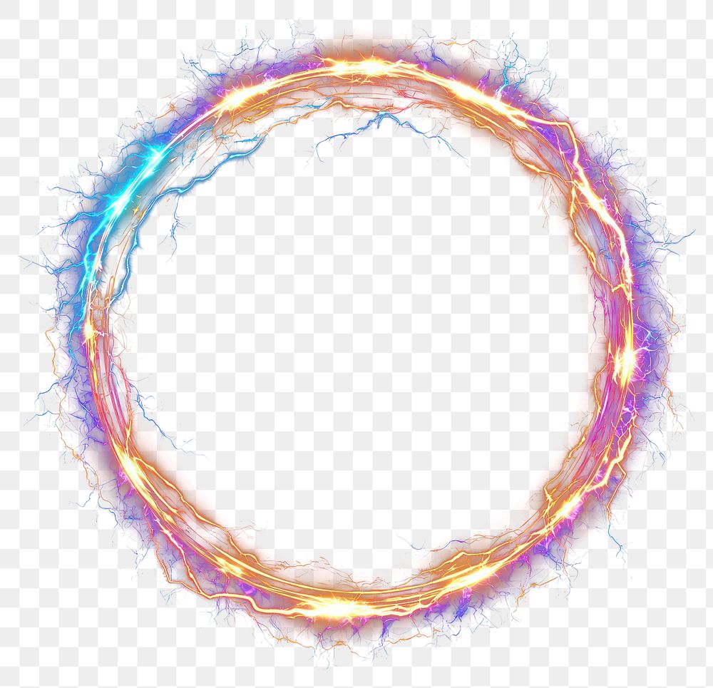 PNG Gold electric ring glowing | Free PNG - rawpixel