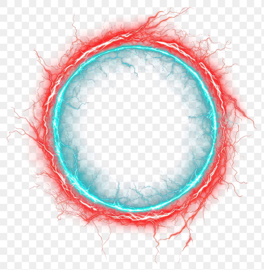 PNG Electric ring lightning glowing | Premium PNG - rawpixel