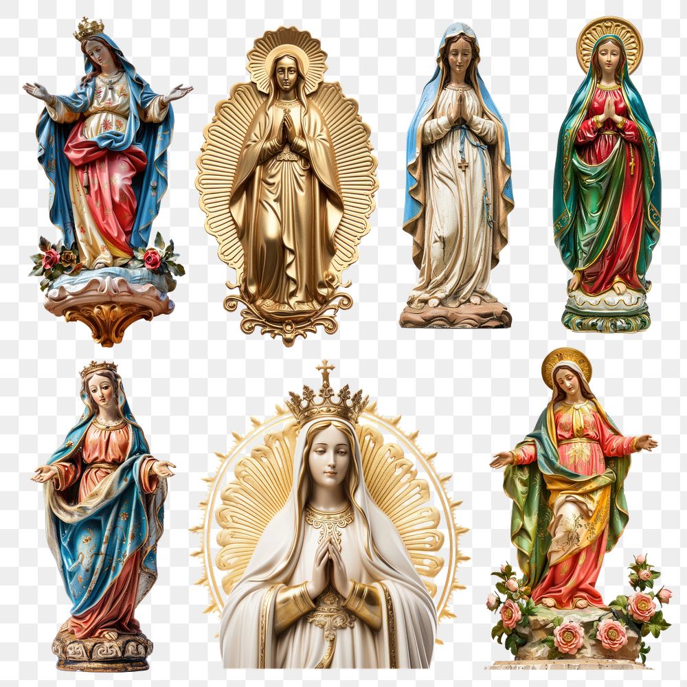 PNG Virgin Mary statue design | Free PNG - rawpixel