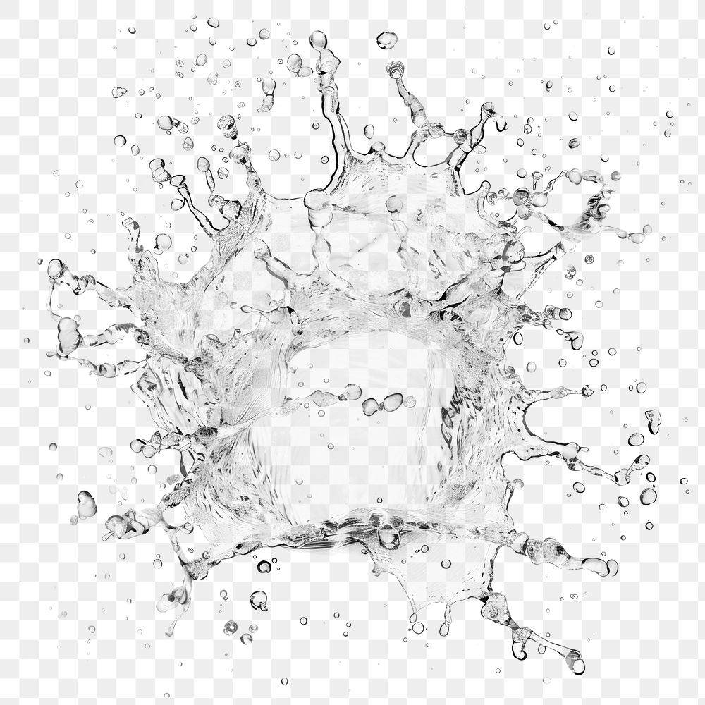 PNG Exploding water background isolated | Free PNG - rawpixel