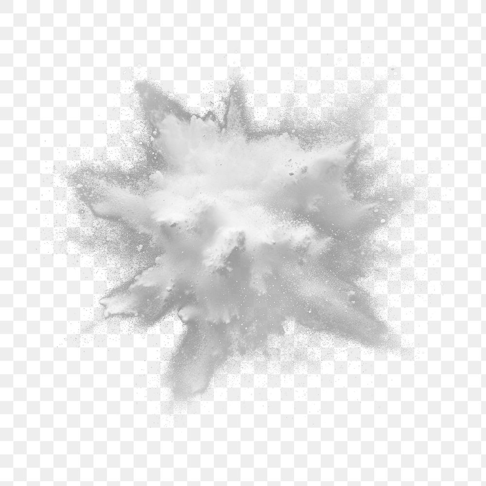 PNG White powder explosion black | Free PNG - rawpixel