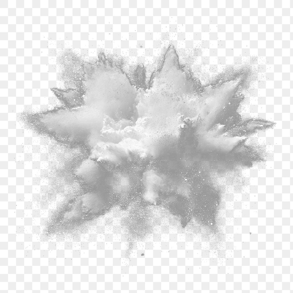 PNG White powder explosion black | Free PNG - rawpixel