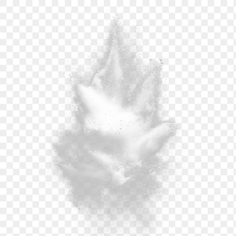 PNG Exploding white powder black | Free PNG - rawpixel