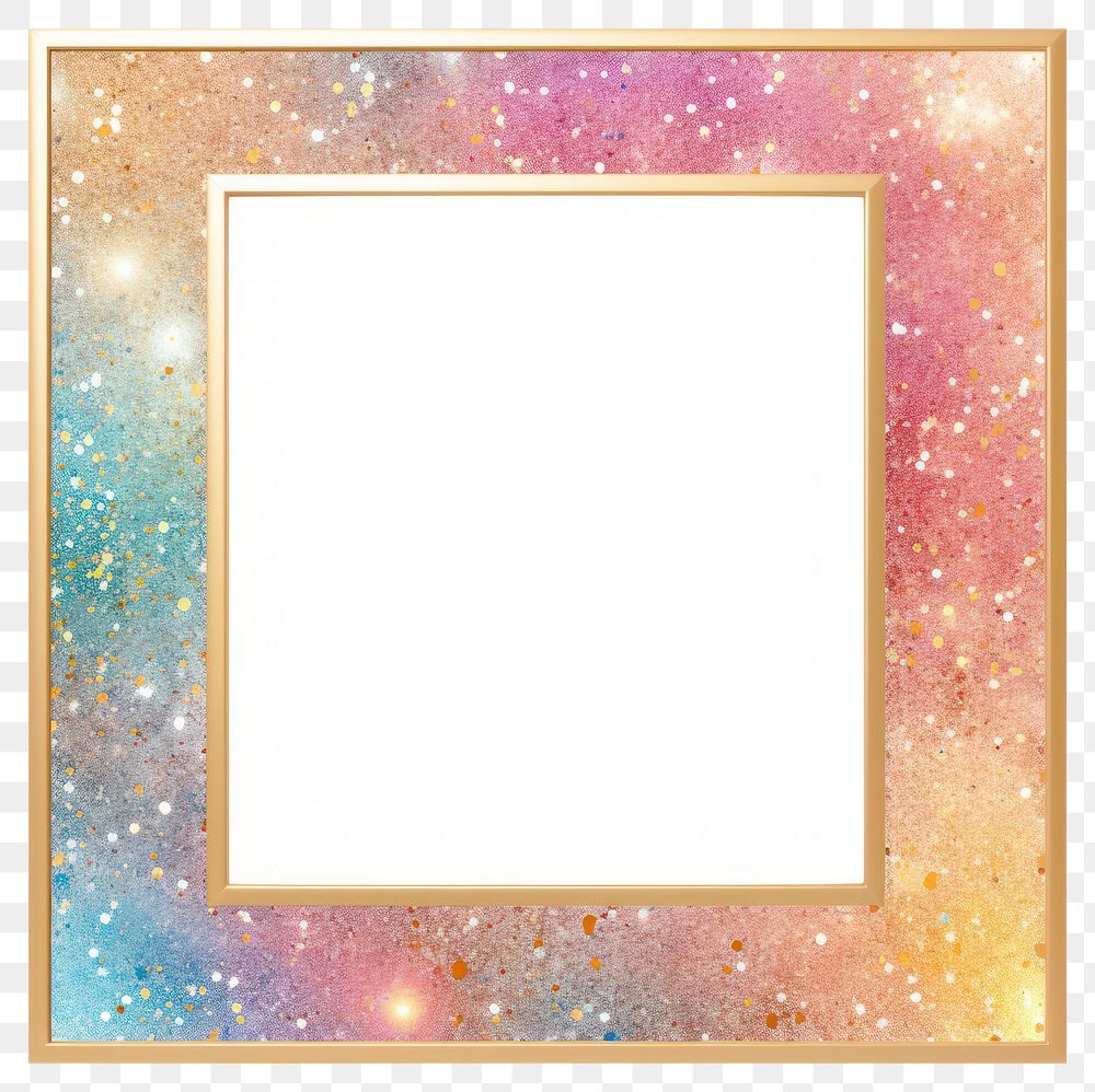 PNG Vintage glitter square frame | Free PNG - rawpixel