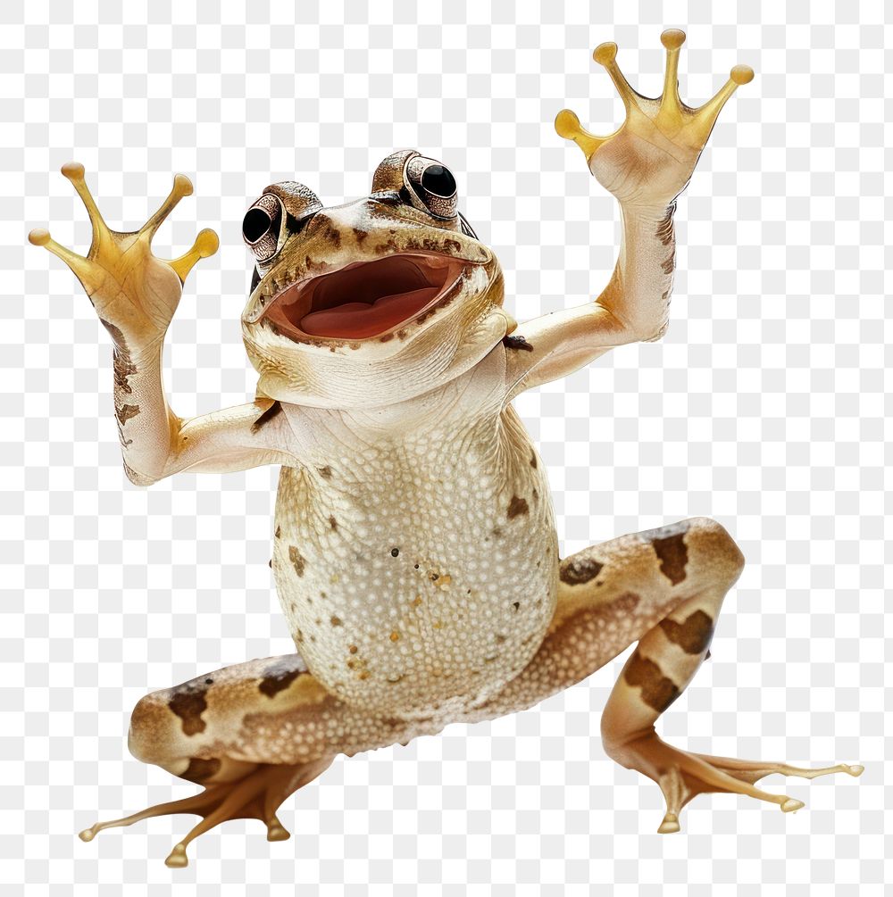 PNG Happy smiling dancing frog | Premium PNG - rawpixel