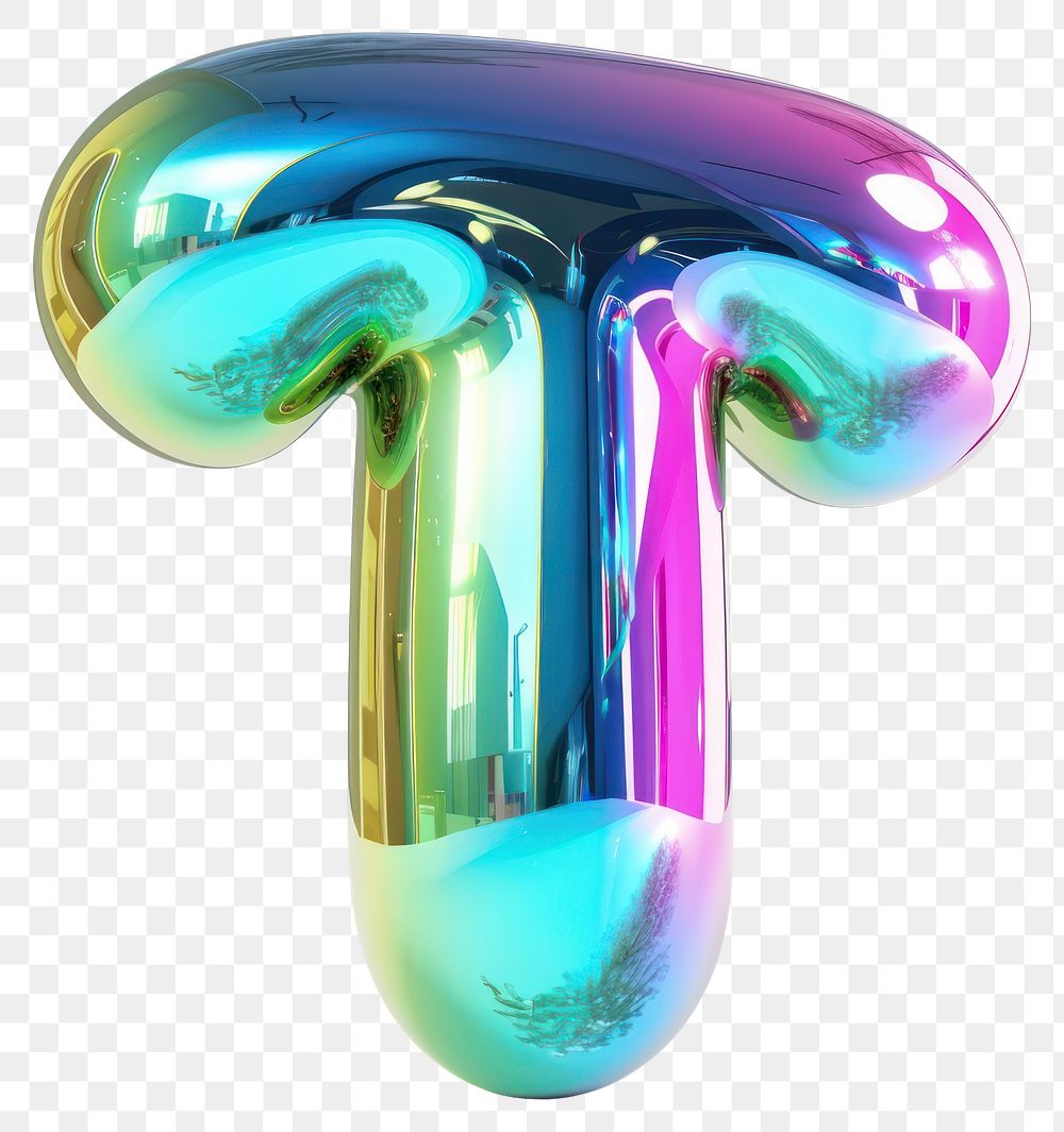 PNG Rainbow bubble letter T | Free PNG - rawpixel