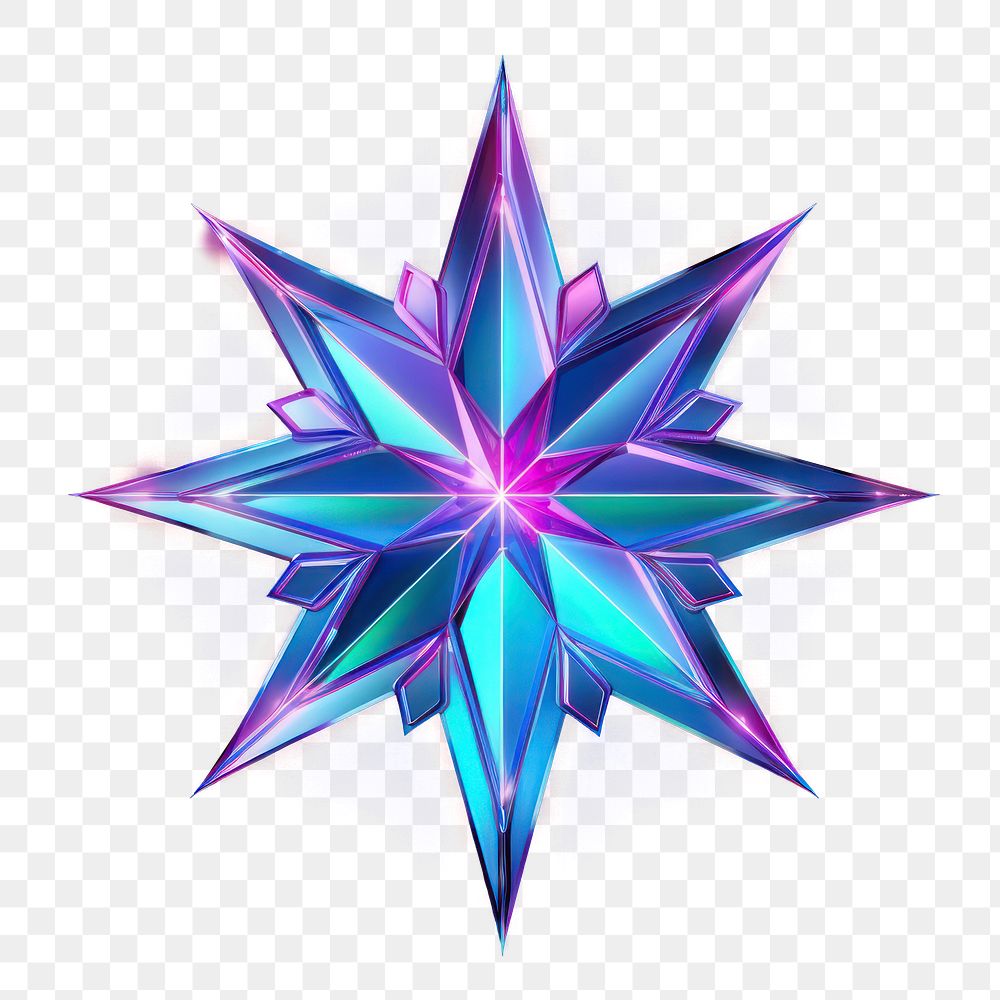 PNG Neon star pattern light | Free PNG - rawpixel