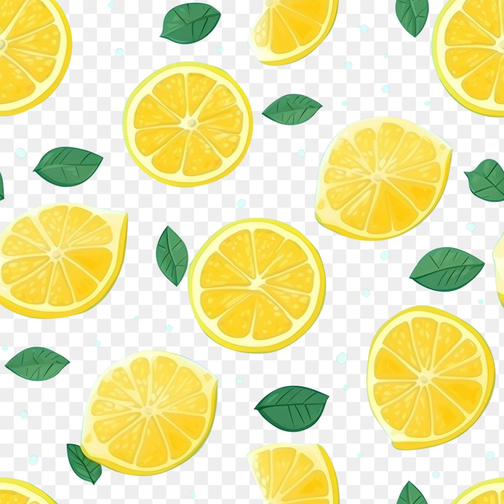 PNG Lemon pattern fruit plant. | Free PNG - rawpixel