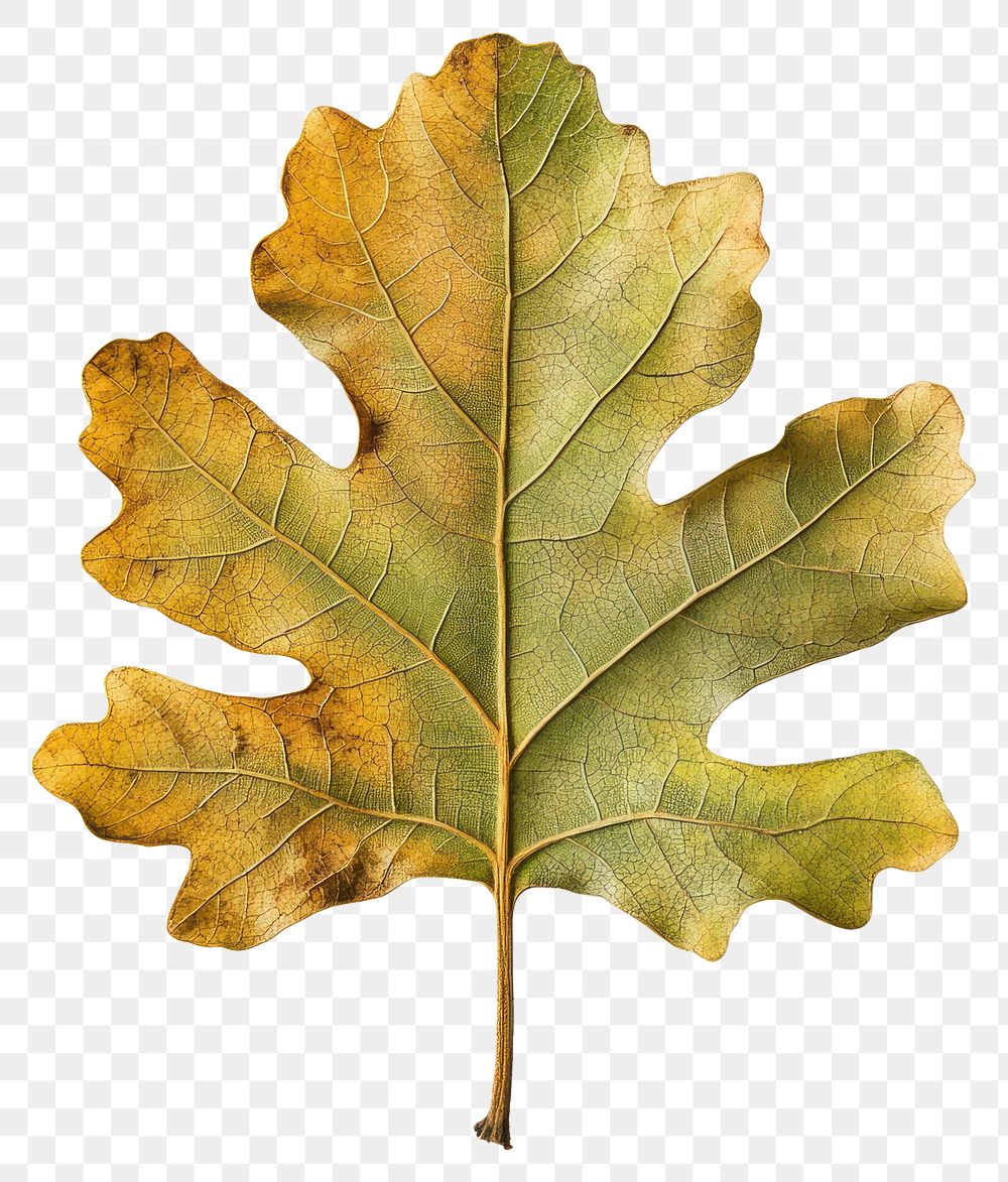 PNG Real Pressed oak leaf | Free PNG - rawpixel
