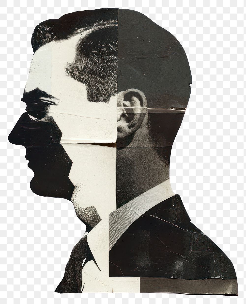 PNG Men shape collage cutouts | Free PNG - rawpixel