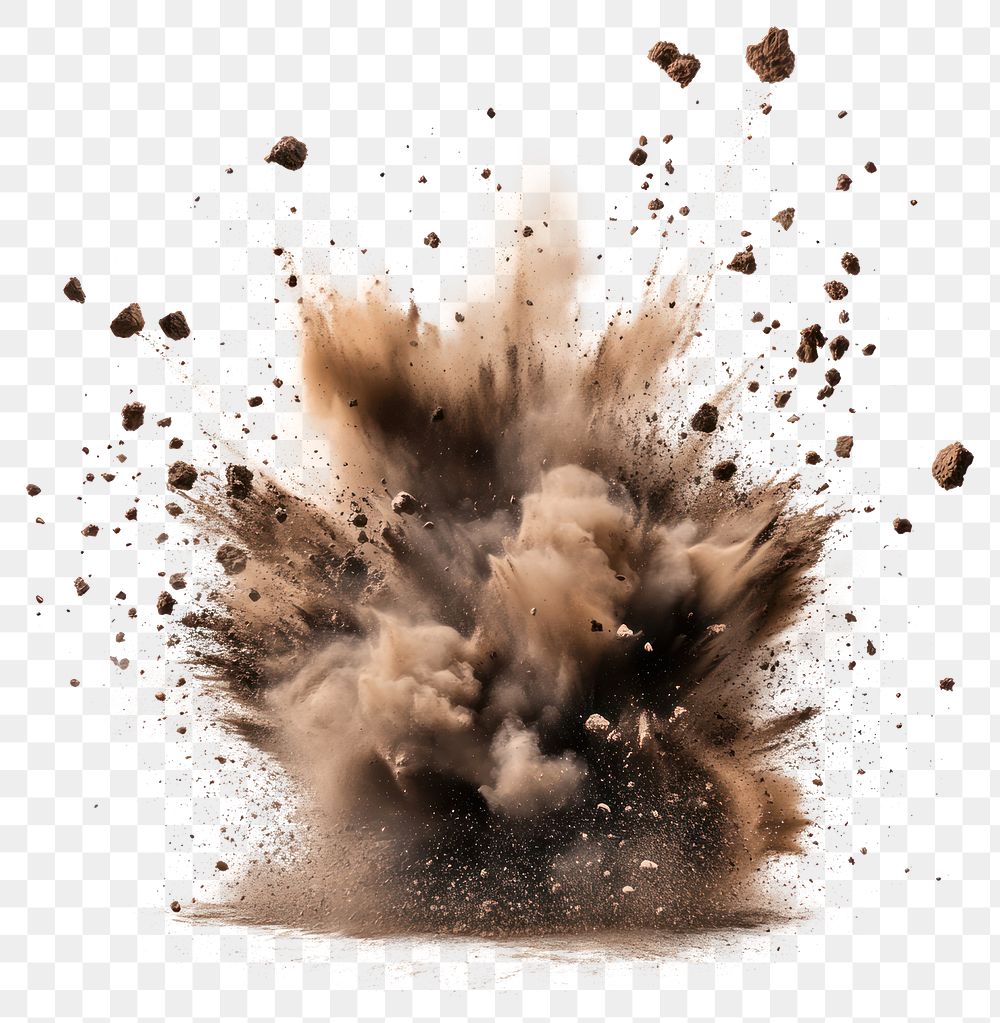PNG Dusty Earth Eruption explosion | Free PNG - rawpixel
