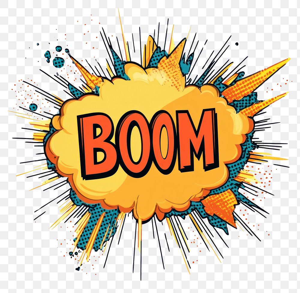 PNG Comic boom graphic art | Free PNG - rawpixel
