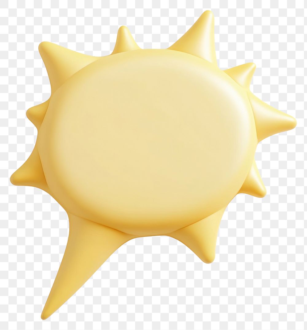 PNG Sunflower-yellow spiky shape illustration | Free PNG Illustration ...