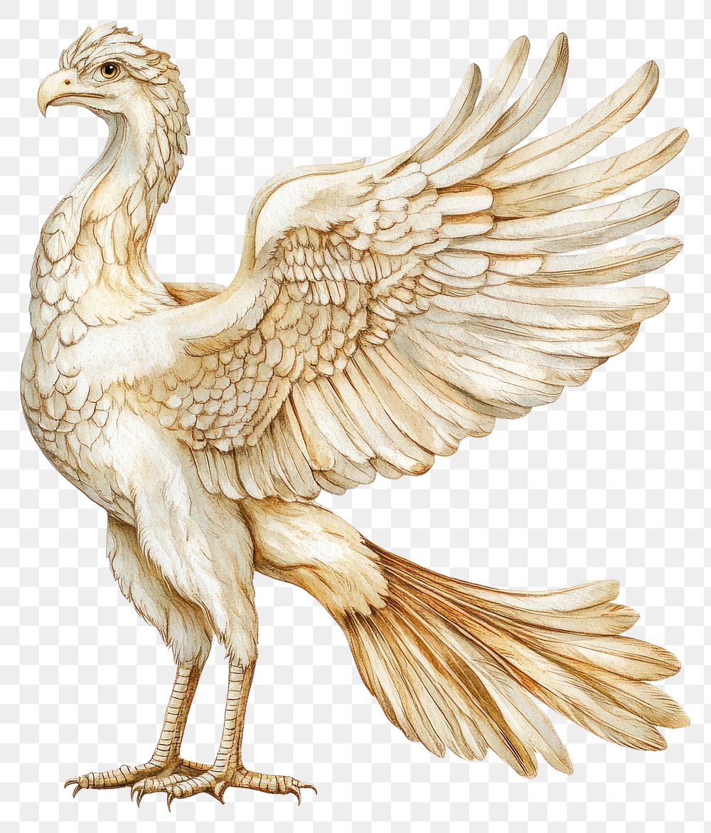 PNG ancient greek phoenix vulture | Premium PNG - rawpixel