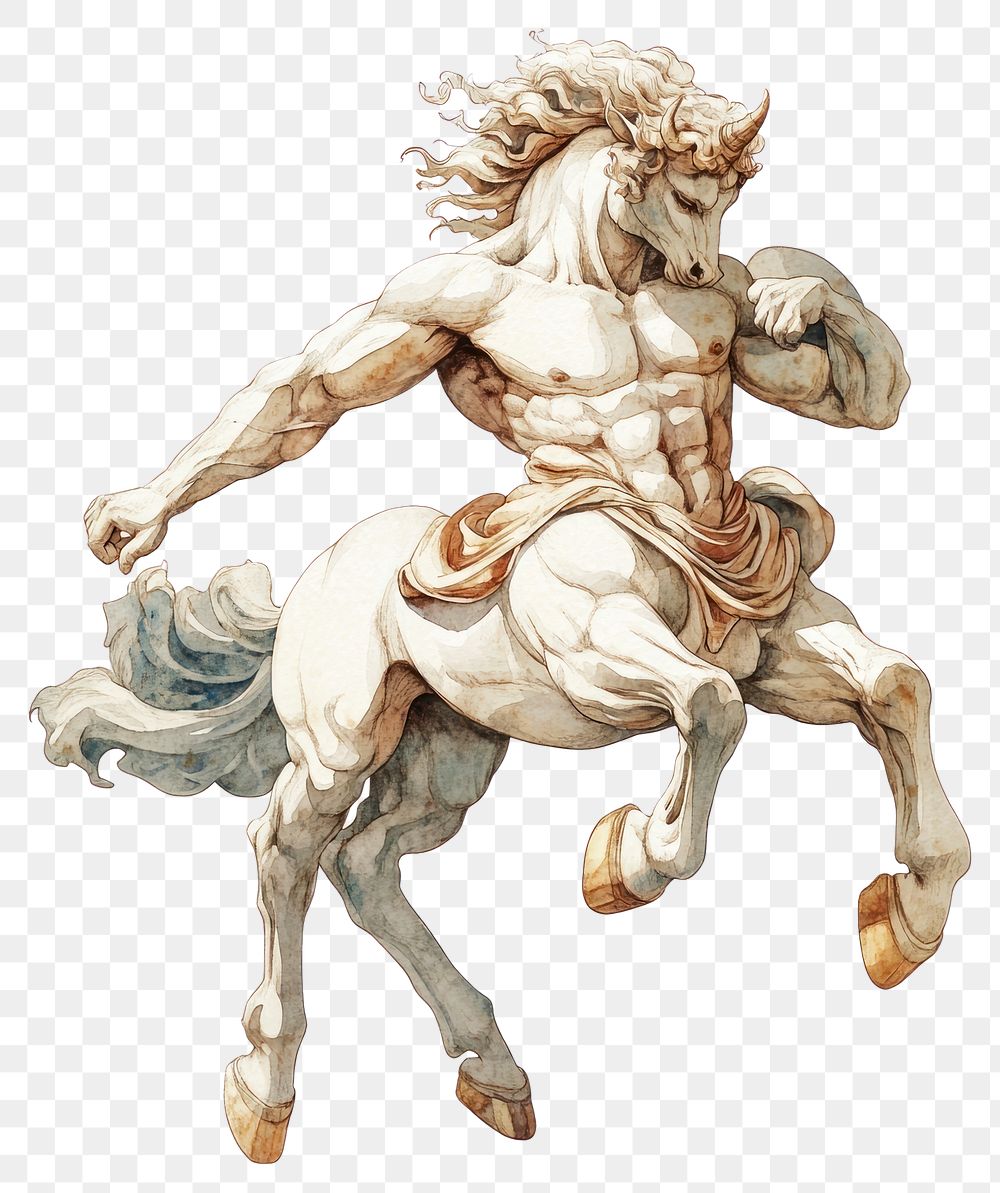 PNG An ancient greek centaur | Free PNG - rawpixel