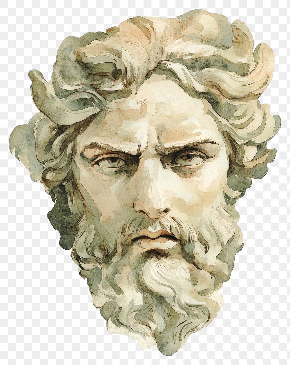 PNG An ancient Greek angry | Free PNG - rawpixel