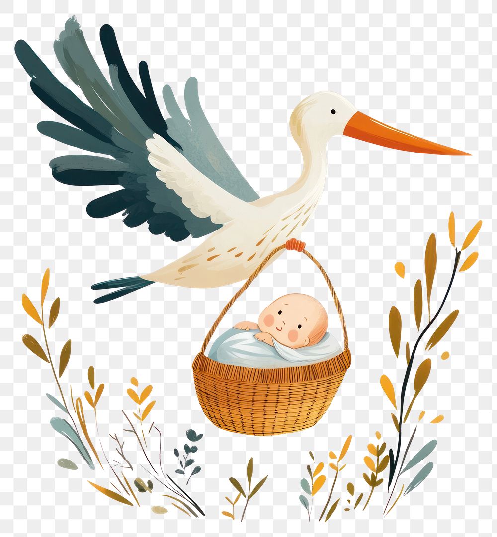 Stork Baby Images | Free Photos, PNG Stickers, Wallpapers & Backgrounds ...