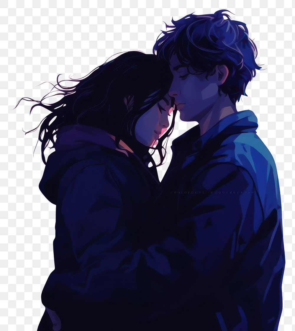 PNG Couple hug romantic kissing | Premium PNG - rawpixel