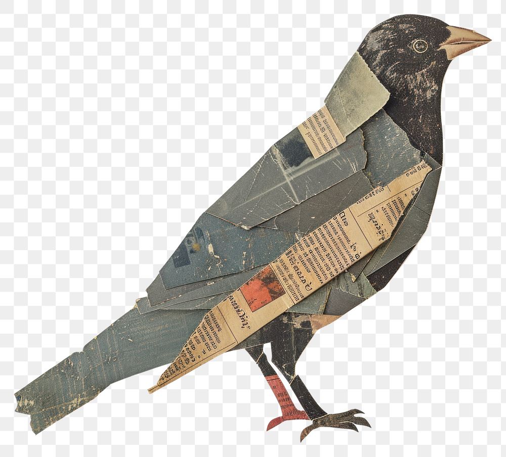PNG Ephemera paper bird animal | Free PNG - rawpixel