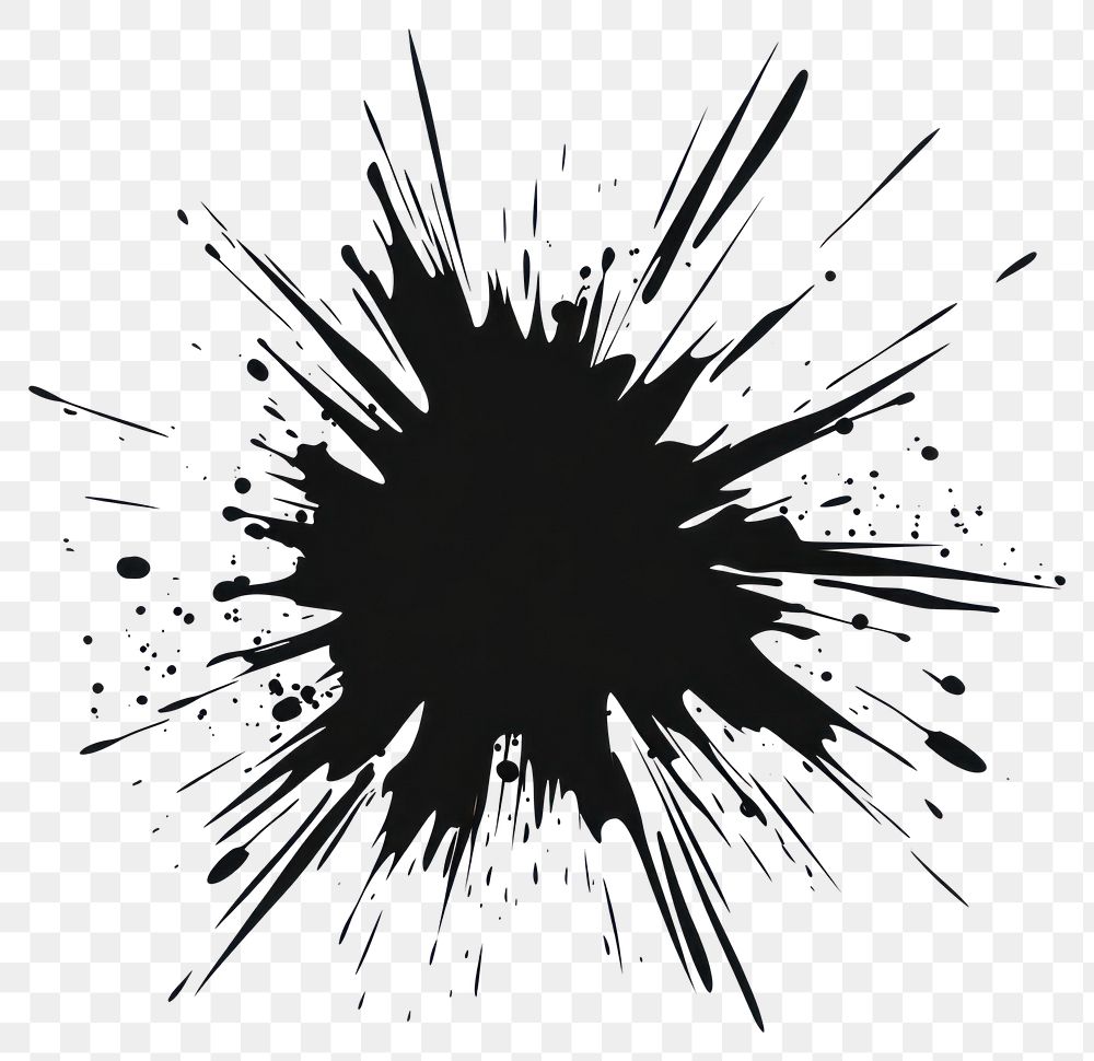 PNG Dramatic explosion silhouette background | Premium PNG - rawpixel