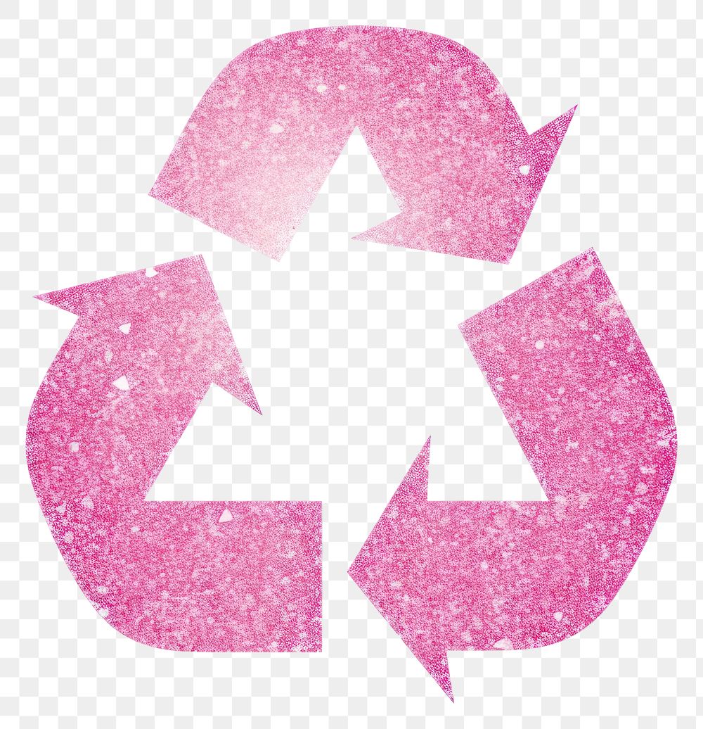 PNG Pink recycle icon symbol | Free Icons - rawpixel