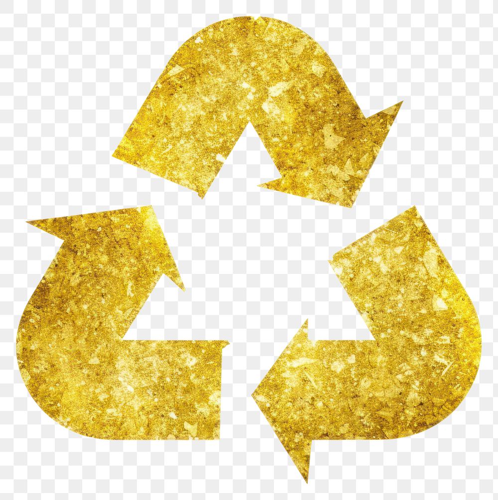 PNG Yellow recycle icon shape | Free Icons - rawpixel