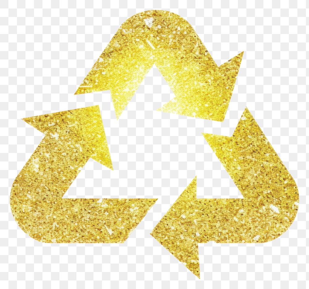 PNG Yellow recycle icon symbol | Free Icons - rawpixel