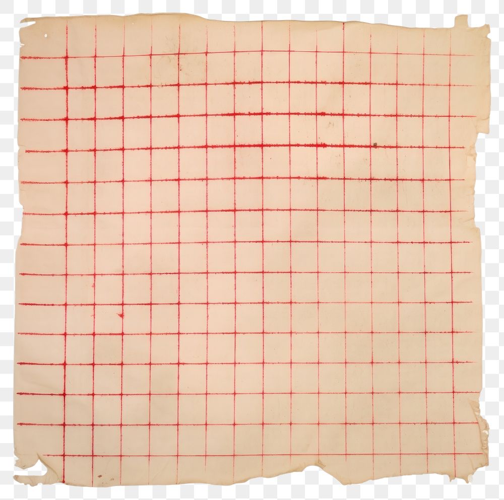 PNG Red grids ripped paper | Free PNG - rawpixel
