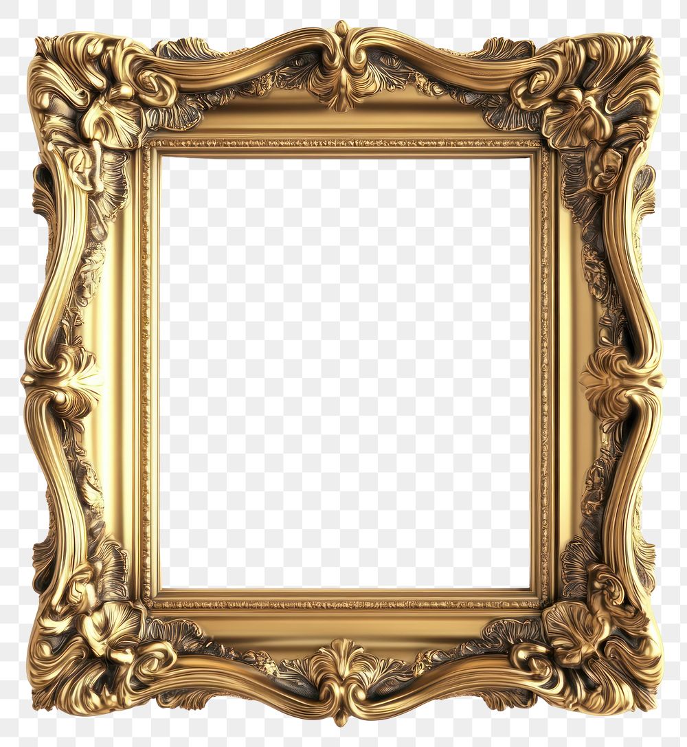 PNG Classic vertical gold frame | Premium PNG - rawpixel