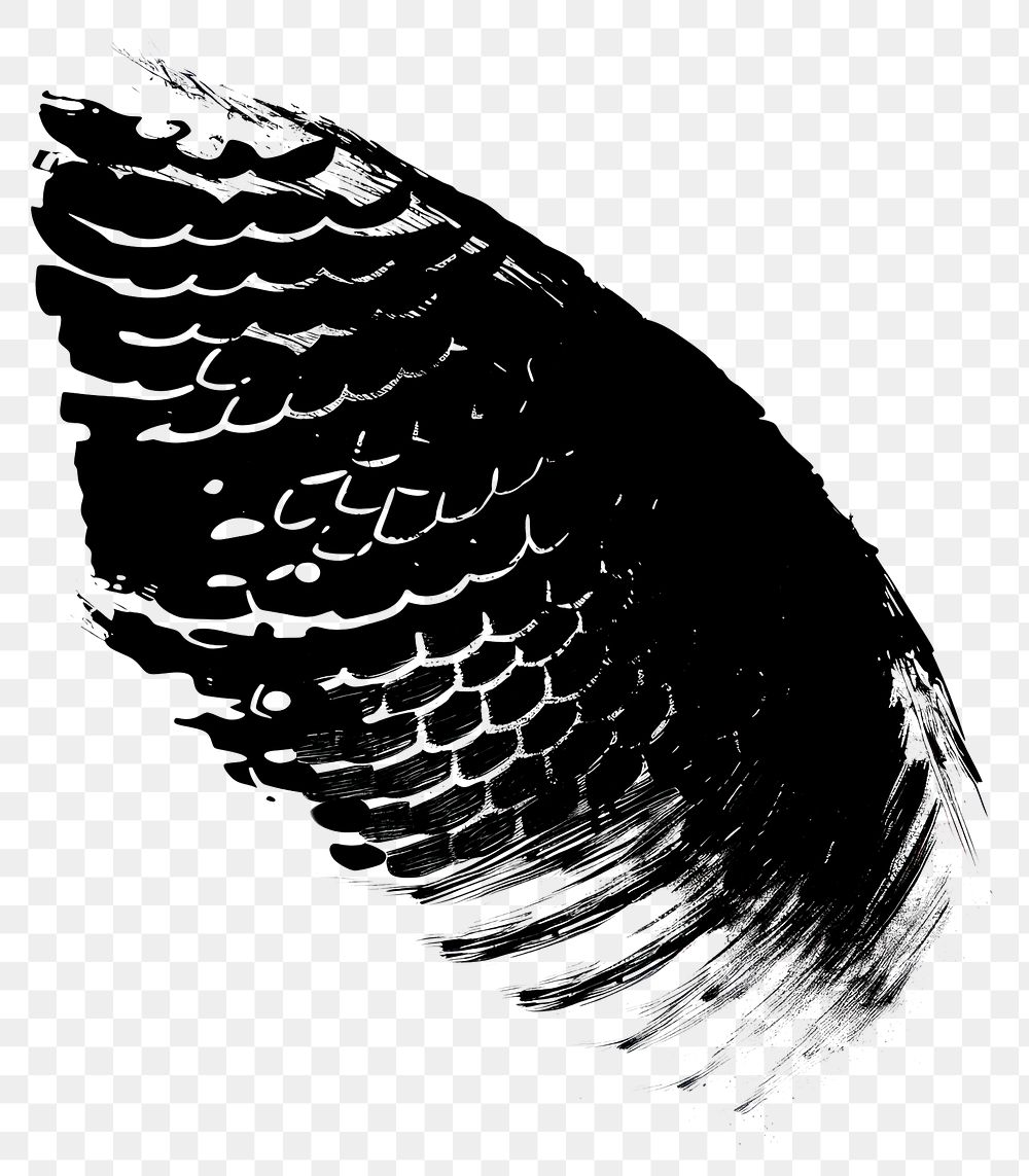 PNG Black Fish scales shape | Premium PNG - rawpixel