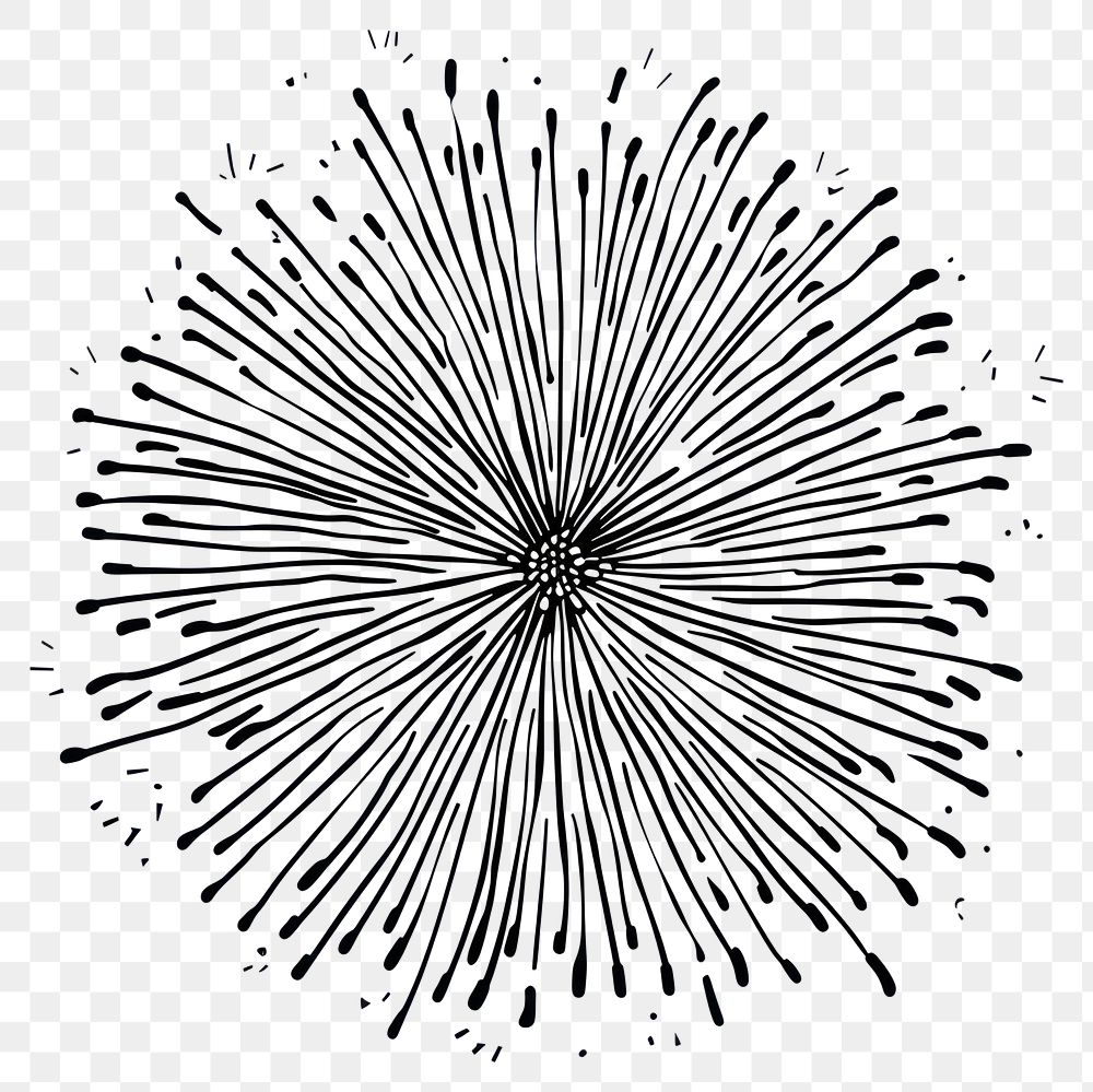 PNG Hand drawn Firework drawing | Free PNG - rawpixel