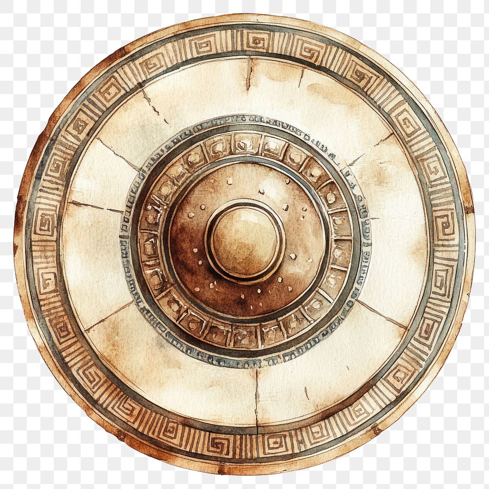 PNG An ancient greek shield | Free PNG - rawpixel