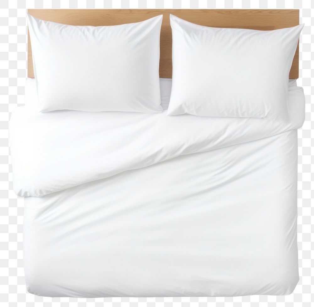 PNG cozy white bed linen | Free PNG - rawpixel