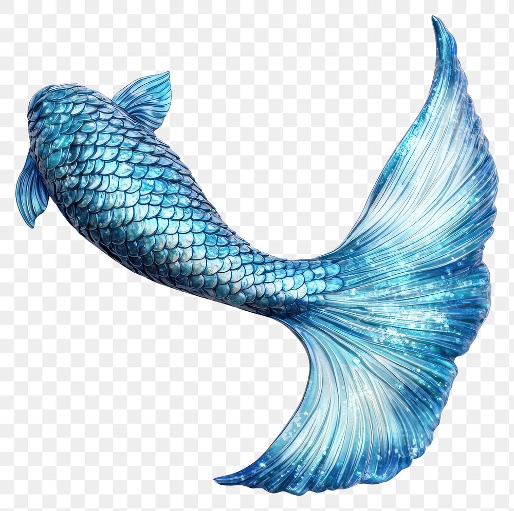 PNG Beautiful mermaid tail fish | Free PNG - rawpixel