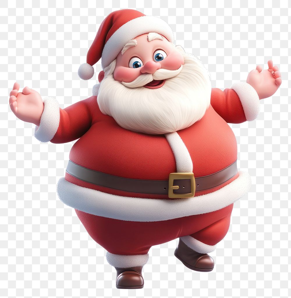 PNG Happy Sandy Claus dancing | Free PNG - rawpixel