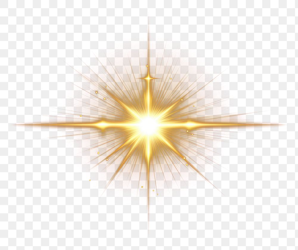 PNG An isolated gold blink | Free PNG - rawpixel