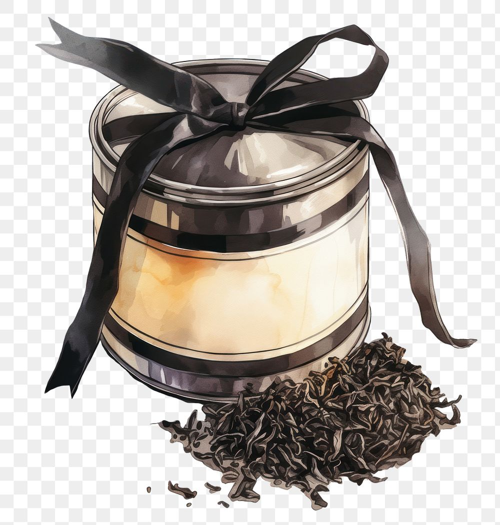 PNG Black coquette tea can | Free PNG - rawpixel