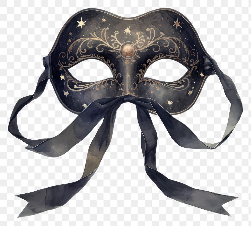 PNG Celestial black Phantom mask | Premium PNG - rawpixel