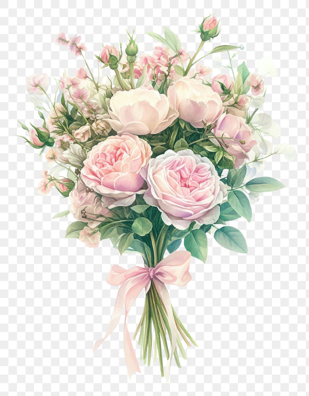 PNG Coquette rose bouquet roses | Free PNG - rawpixel