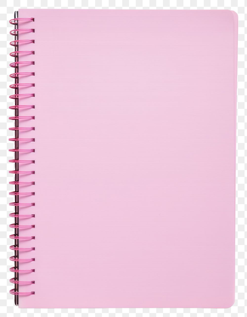 PNG An empty pink notebook | Free PNG - rawpixel