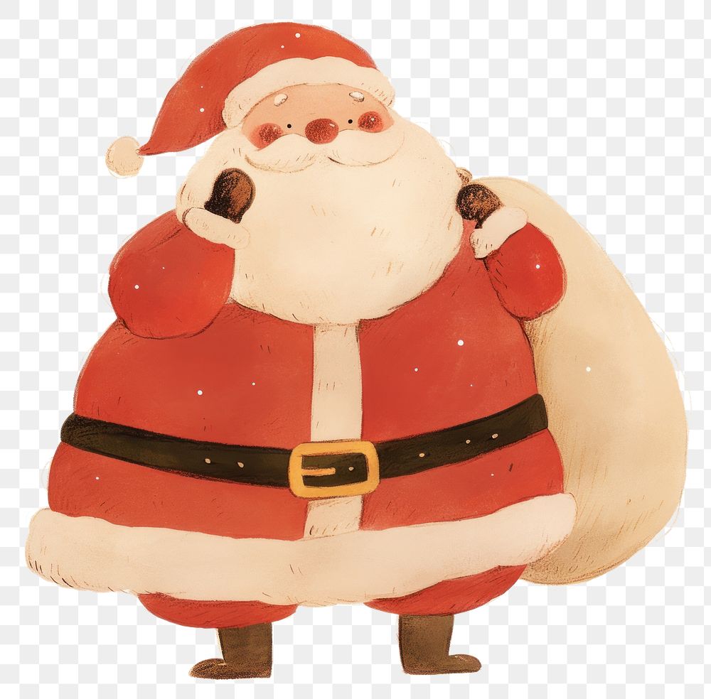 PNG Santa cause giant bag | Free PNG - rawpixel