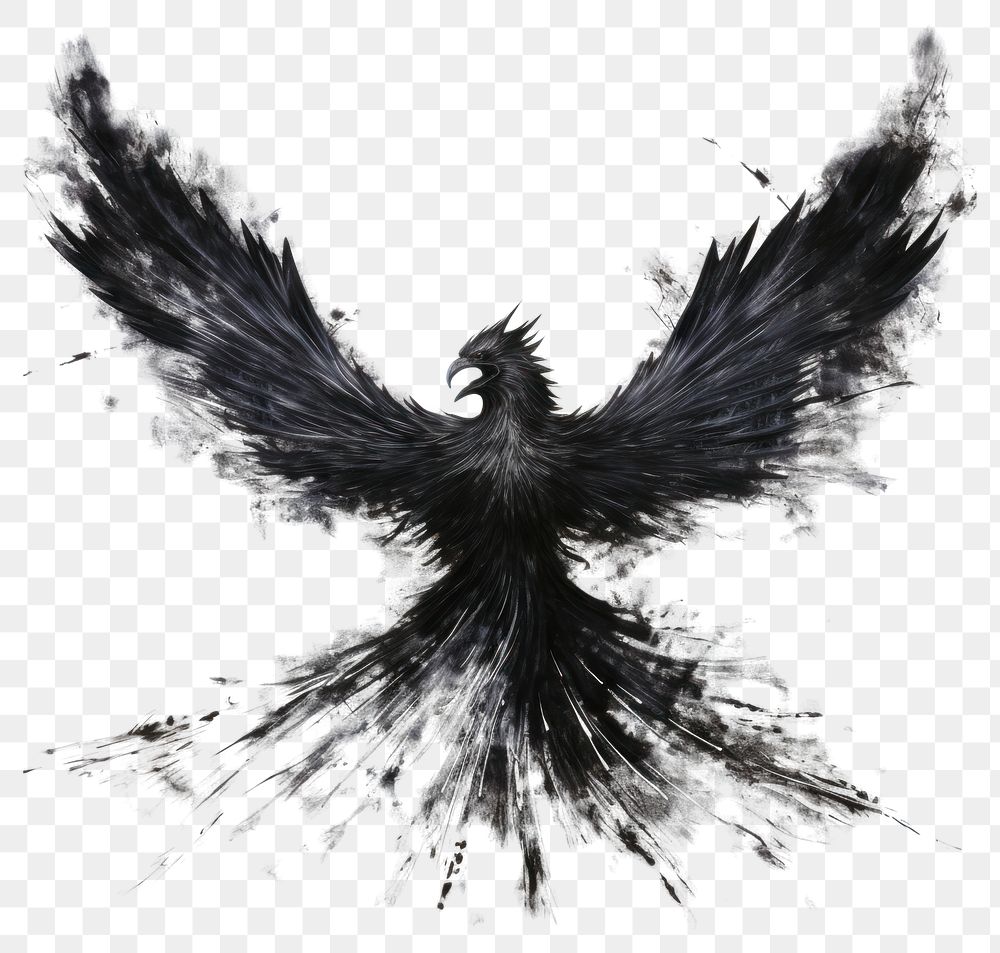 PNG phoenix rising its feathers | Free PNG - rawpixel