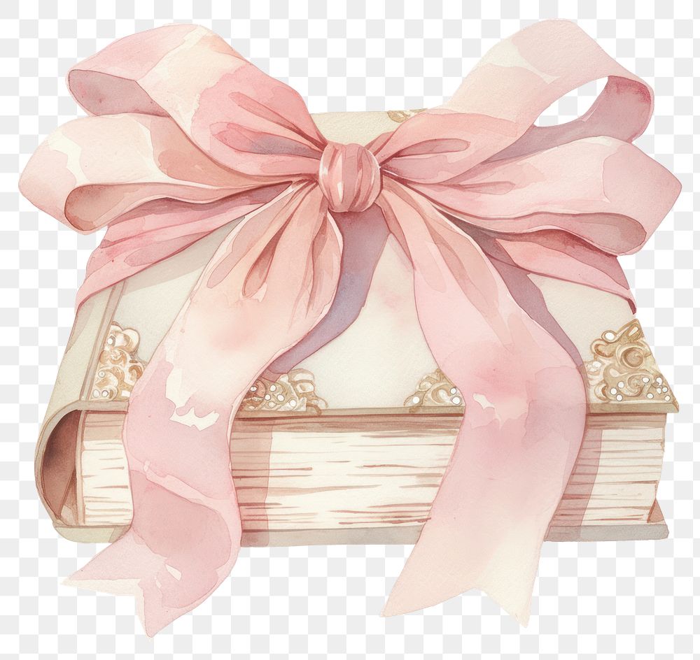 PNG Coquette book illustration watercolor | Premium PNG - rawpixel