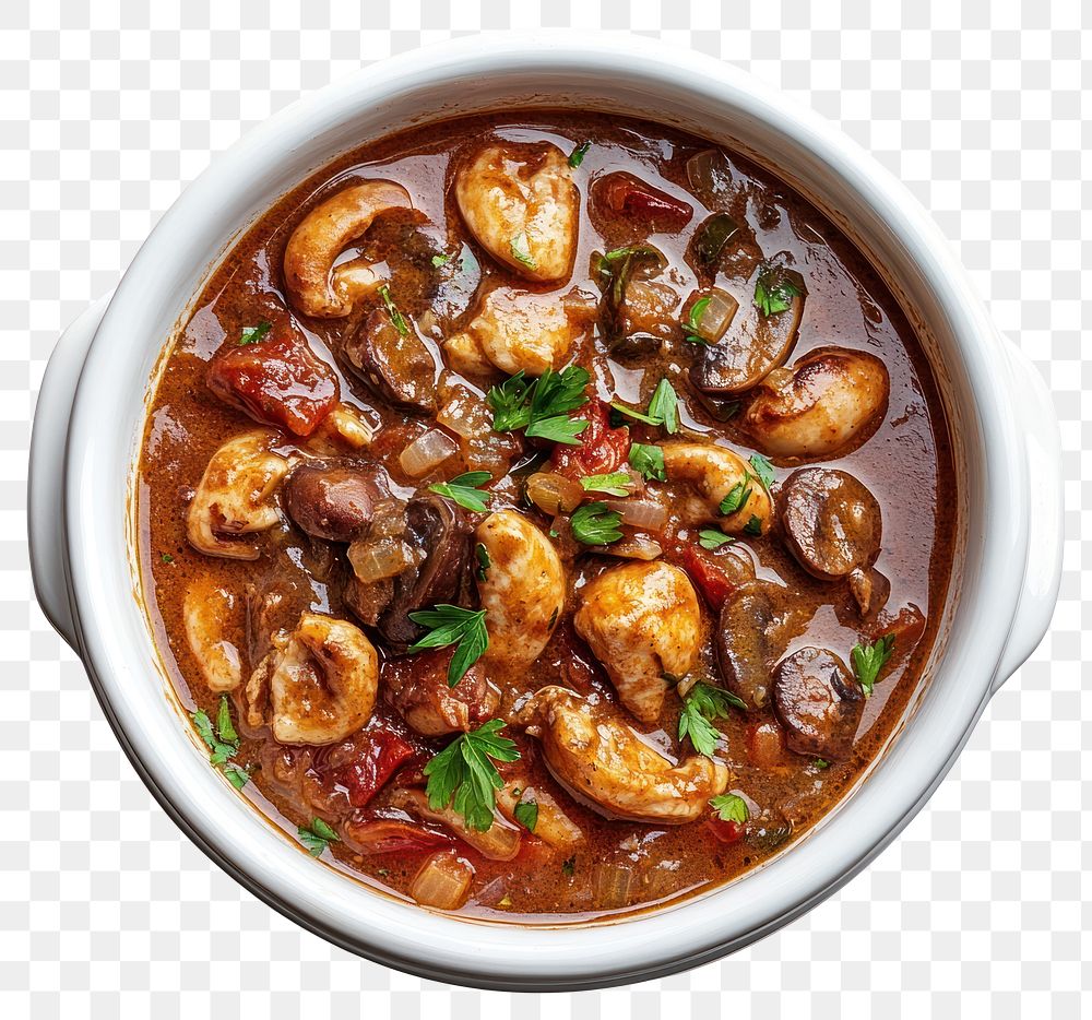 PNG Gumbo food meal dish. | Free PNG - rawpixel