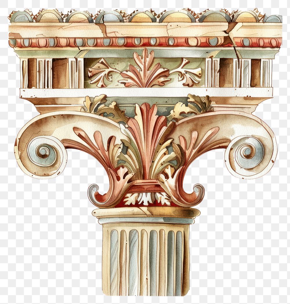 PNG Greek architecture ornament letterbox | Free PNG - rawpixel