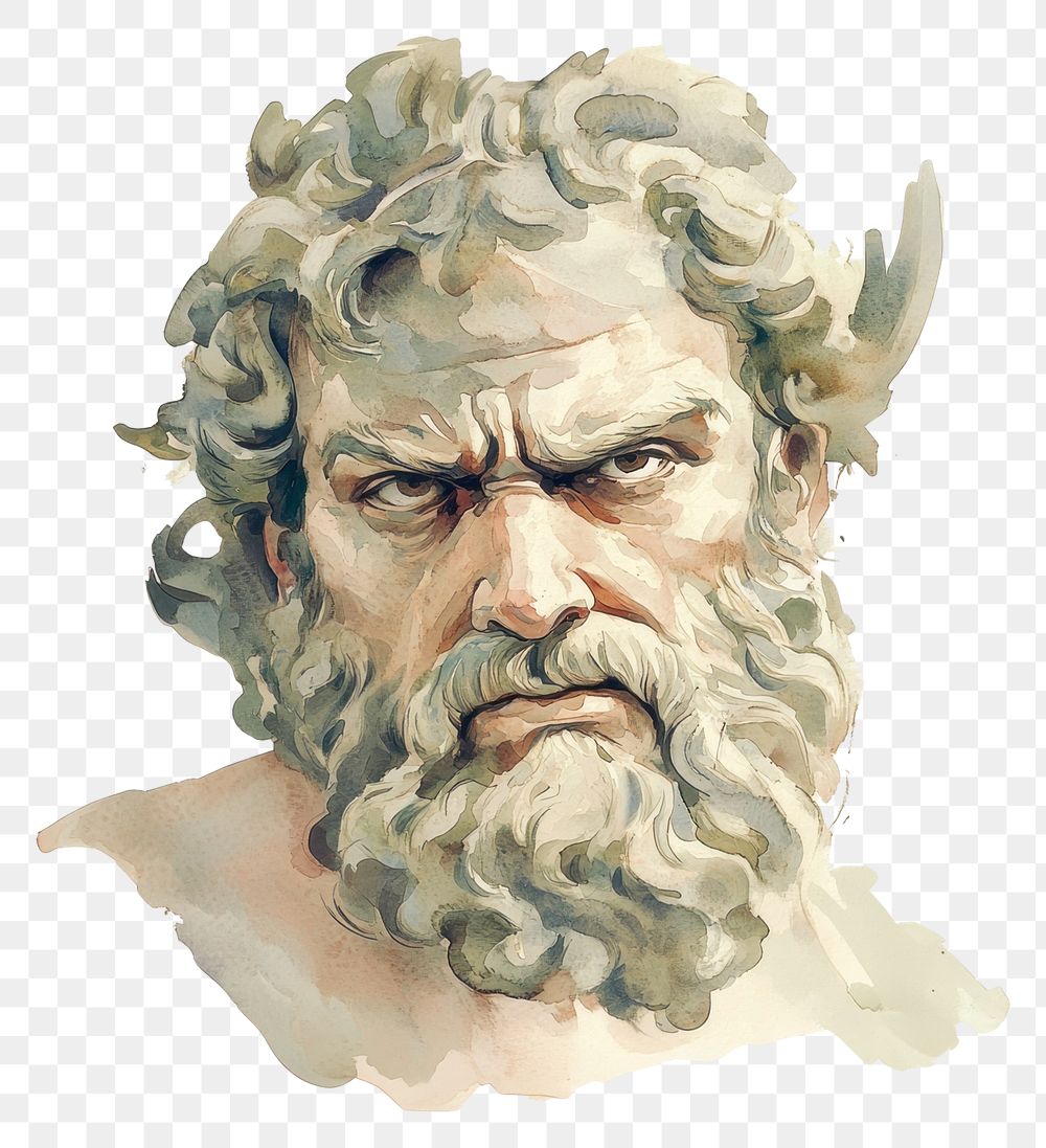 PNG An ancient Greek angry | Free PNG - rawpixel