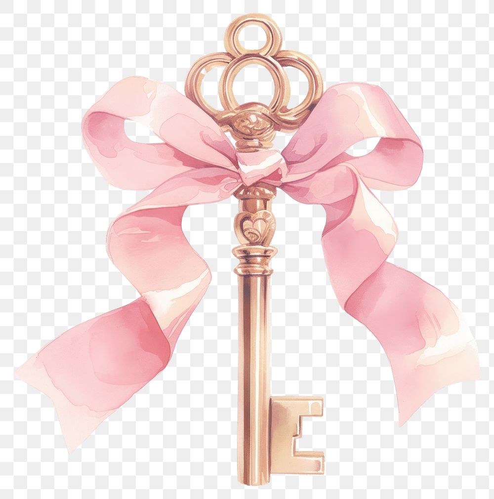 PNG Coquette key tied ribbon | Premium PNG - rawpixel