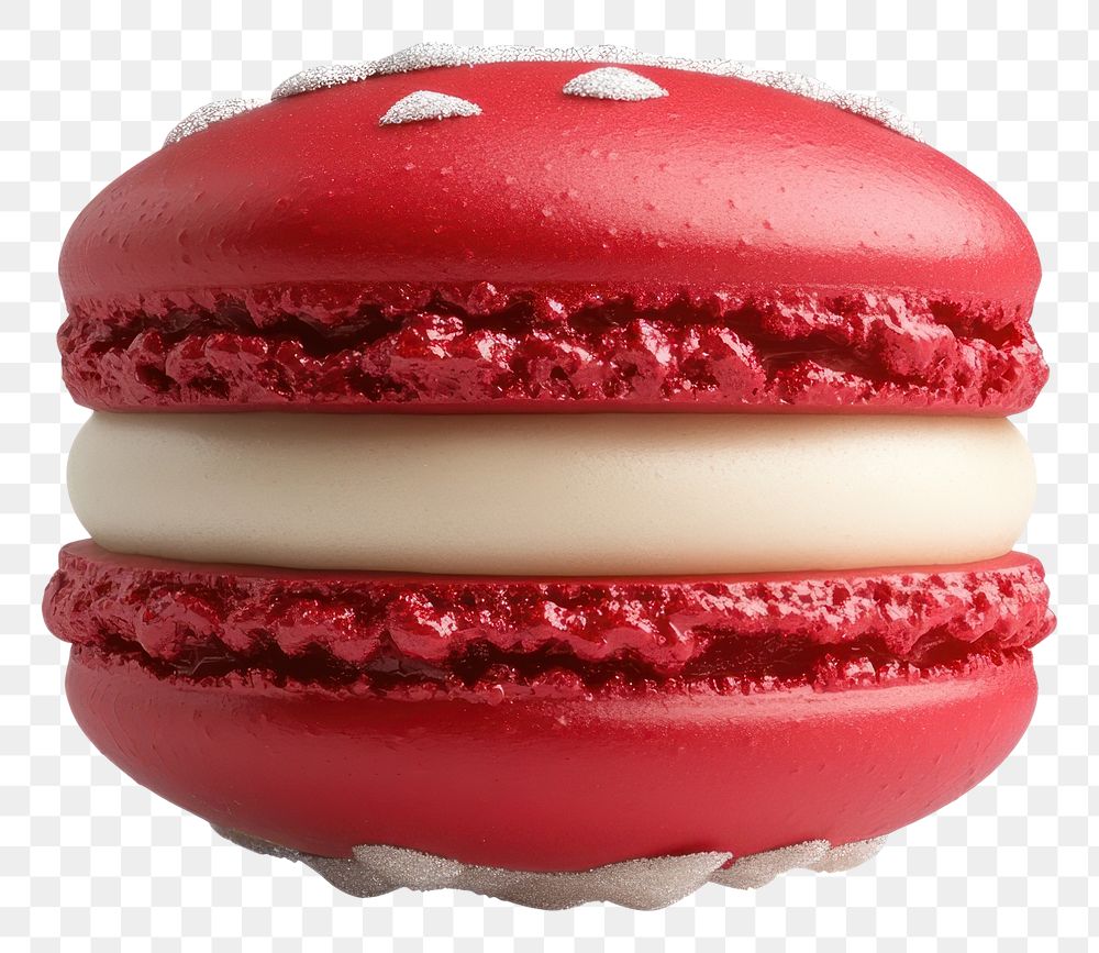 PNG christmas santa red macaron | Premium PNG - rawpixel