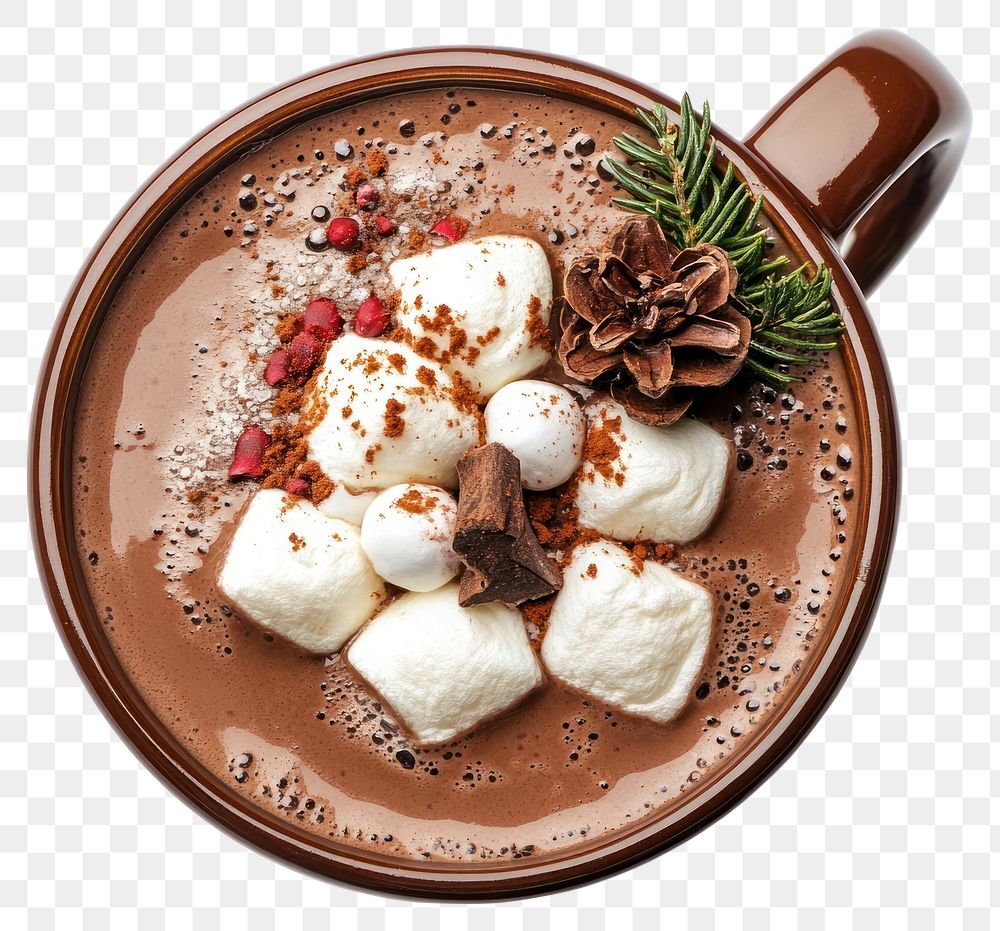 PNG Christmas hot chocolate melting | Free PNG - rawpixel