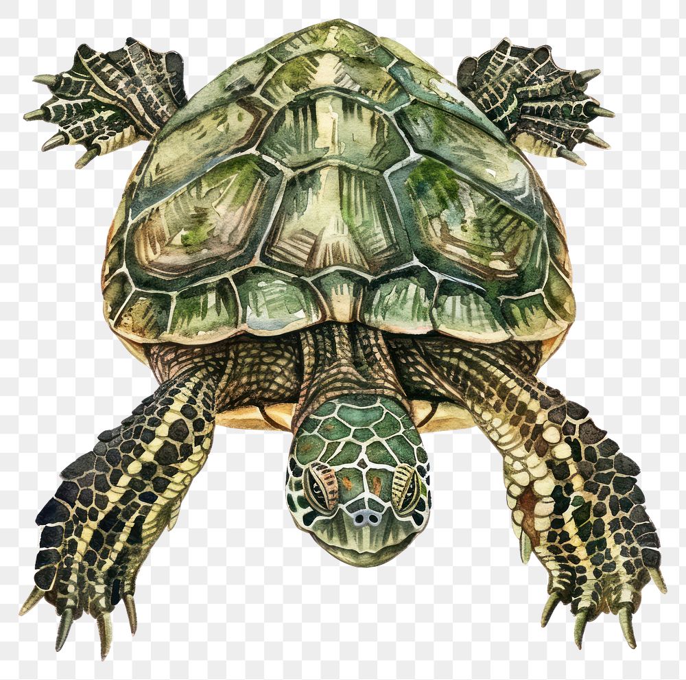 PNG An isolated forest turtle | Free PNG - rawpixel